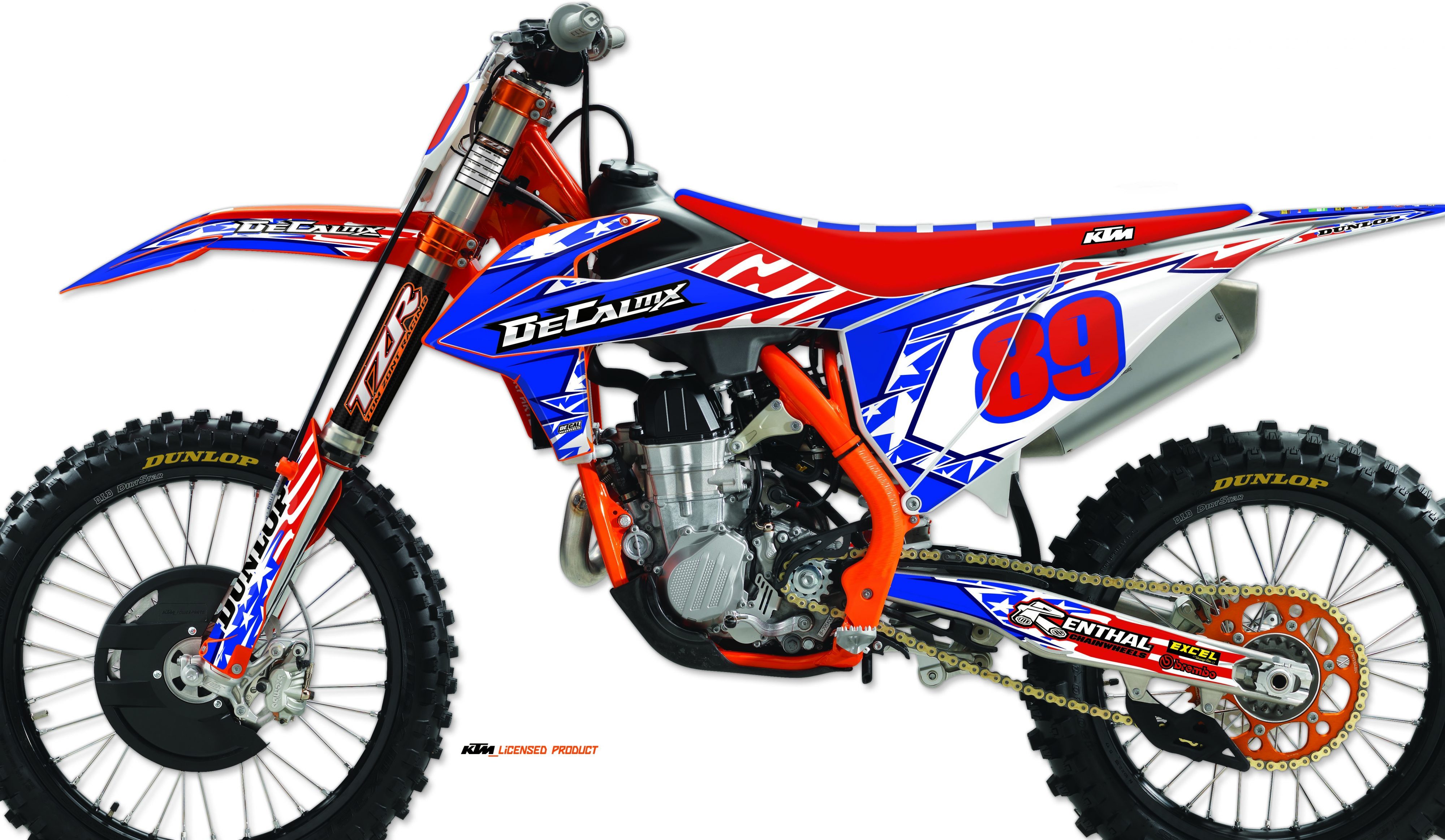 Decal MX Introduces Stars And Stripes Graphic Kit Motocross Decal MX Introduces Stars And Stripes Graphic Kit Motocross