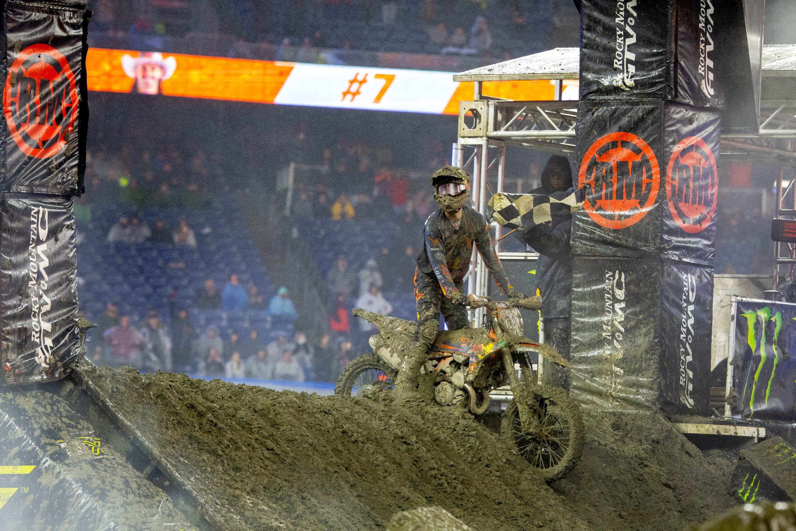 AARON PLESSINGER WINS FIRST 450SX MAIN EVENT OF 2025 IN RAIN-SOAKED ...