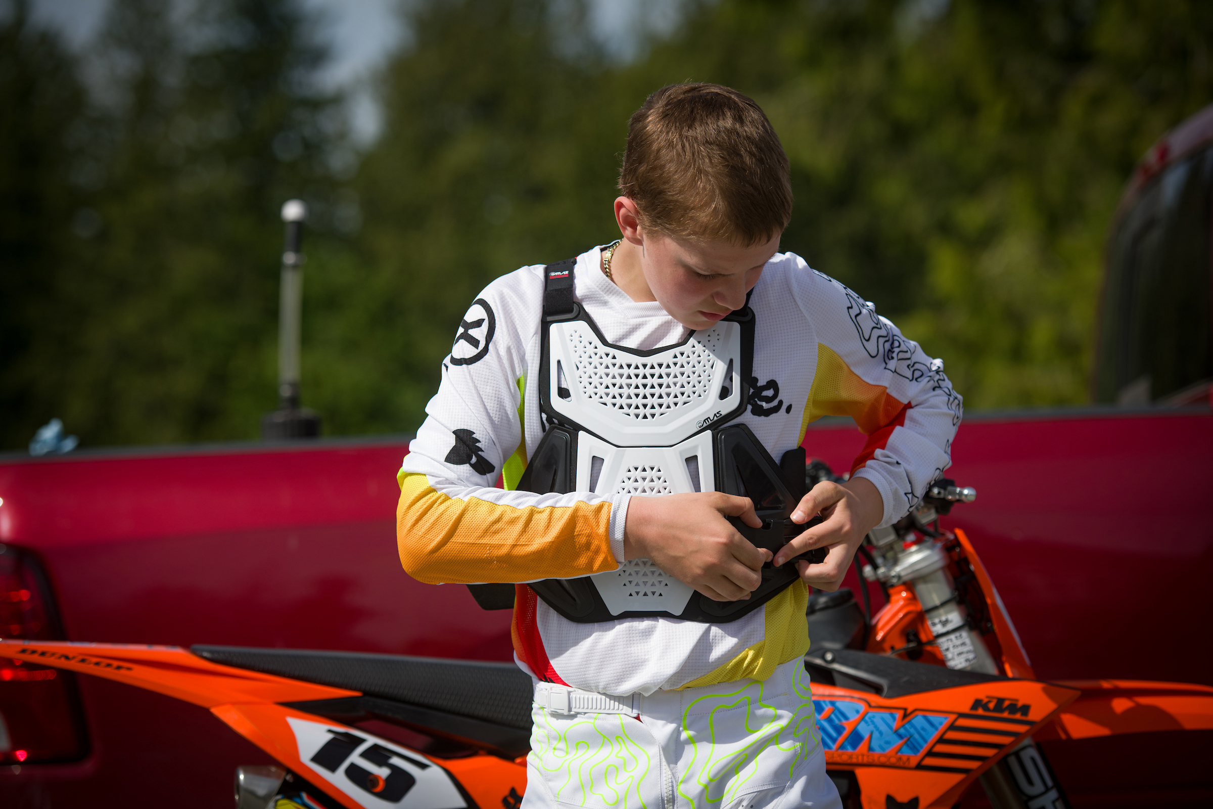 New Product Alert: Atlas Charger Youth Chest Protector – Motocross ...